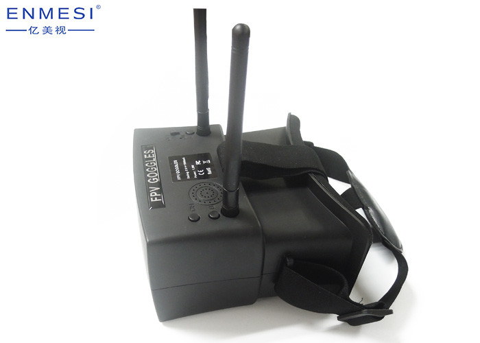 Real Time Transmission FPV Drone Goggles , High Resolution Google FPV ...