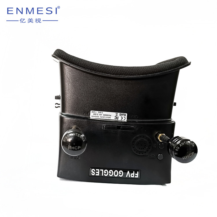 AV In FPV Drone Goggles 4.3" High Resolution TFT Large Size Monitor ...