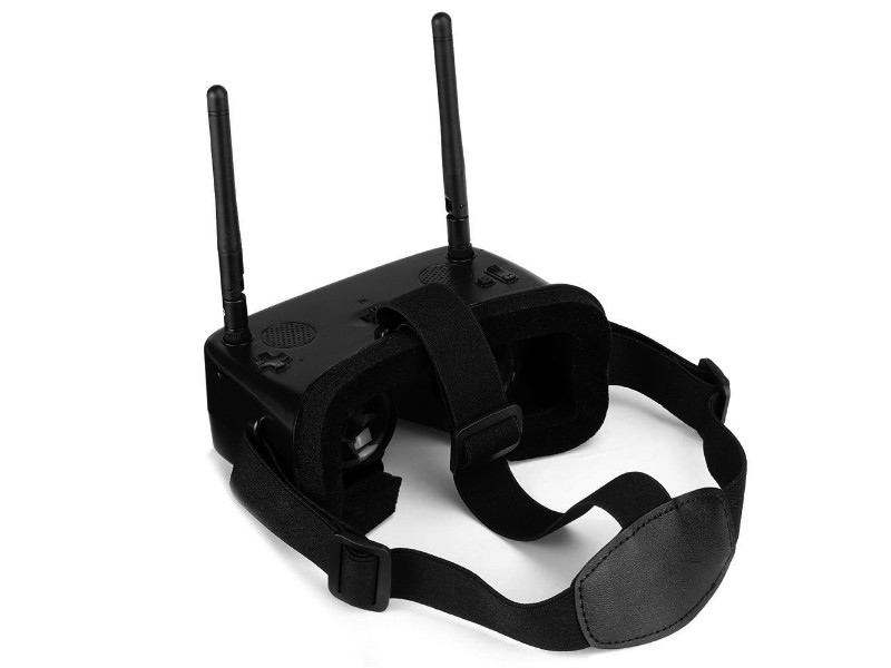 FPV Helmet 300cd/㎡ Fpv Drone And Goggle Dual TFT LCD Display Adjustable ...