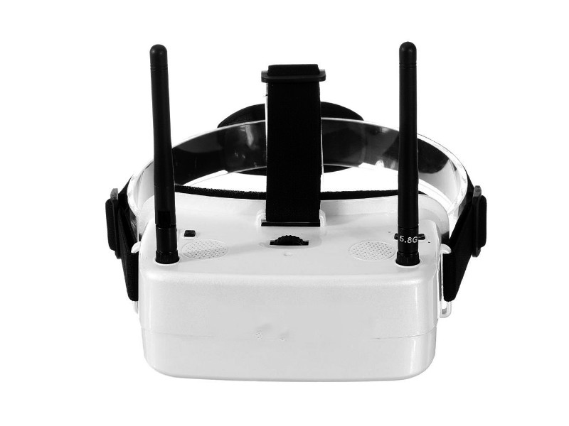 FPV Helmet 300cd/㎡ Fpv Drone And Goggle Dual TFT LCD Display Adjustable ...