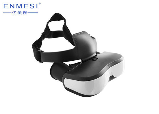 200 Inch Helmet Head Mounted Display 3D With HDMI High Resolution Big ...